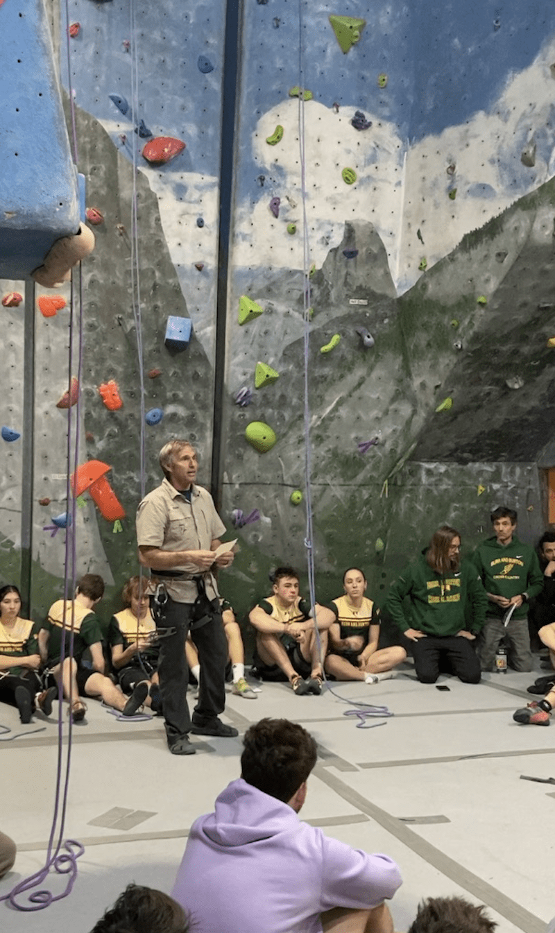 OV rock climbing scales to 4th at state championship - The Brandon Reporter